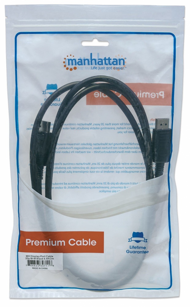 Manhattan Cable de Video DisplayPort 1.2 Macho - DisplayPort 1.2 Macho ...